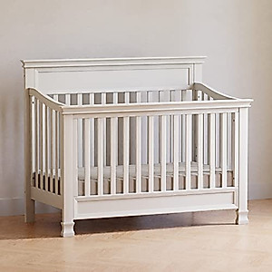 NAMESAKE Foothill 4-in-1 Convertible Crib in Warm White, Greenguard Gold Certified
