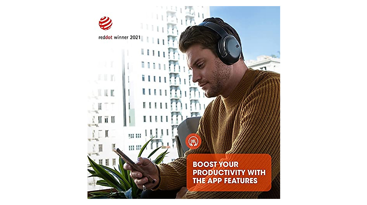 JBL Tour ONE Renewed | ANC Wireless Headphones - 50H Battery