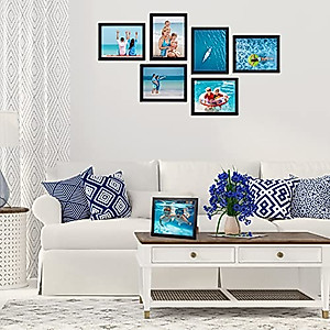 Giftgarden Black 8.5x11 Picture Frame Set of 12, Multi 8.5 x 11 Frames Bulk for Award Certificate Document Diploma, Wall or Tabletop Display