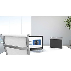 CleanZonez Air Filtration System by Clean Zonez with Built-in HEPA Air Filter and UV-C Light - Monitor Air Quality in Real Time - Includes Filter and Wall Mount Bracket