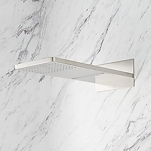 Signature Hardware 948008 Hollyn Thermostatic Shower System with 6-1/2" Rainfall Shower Head and Hand Shower- Rough In Included