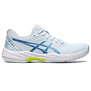 ASICS Women's Gel-Game 9 Tennis Shoes, 8.5, Sky/Reborn Blue