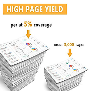 1-Pack Black TN-760 Toner Cartridge Repalcement for Brother DCP-L2550DW MFC-L2710DW L2750DW L2750DWXL HL-L2350DW L2370DW/DWXL L2390DW L2395DW Printer