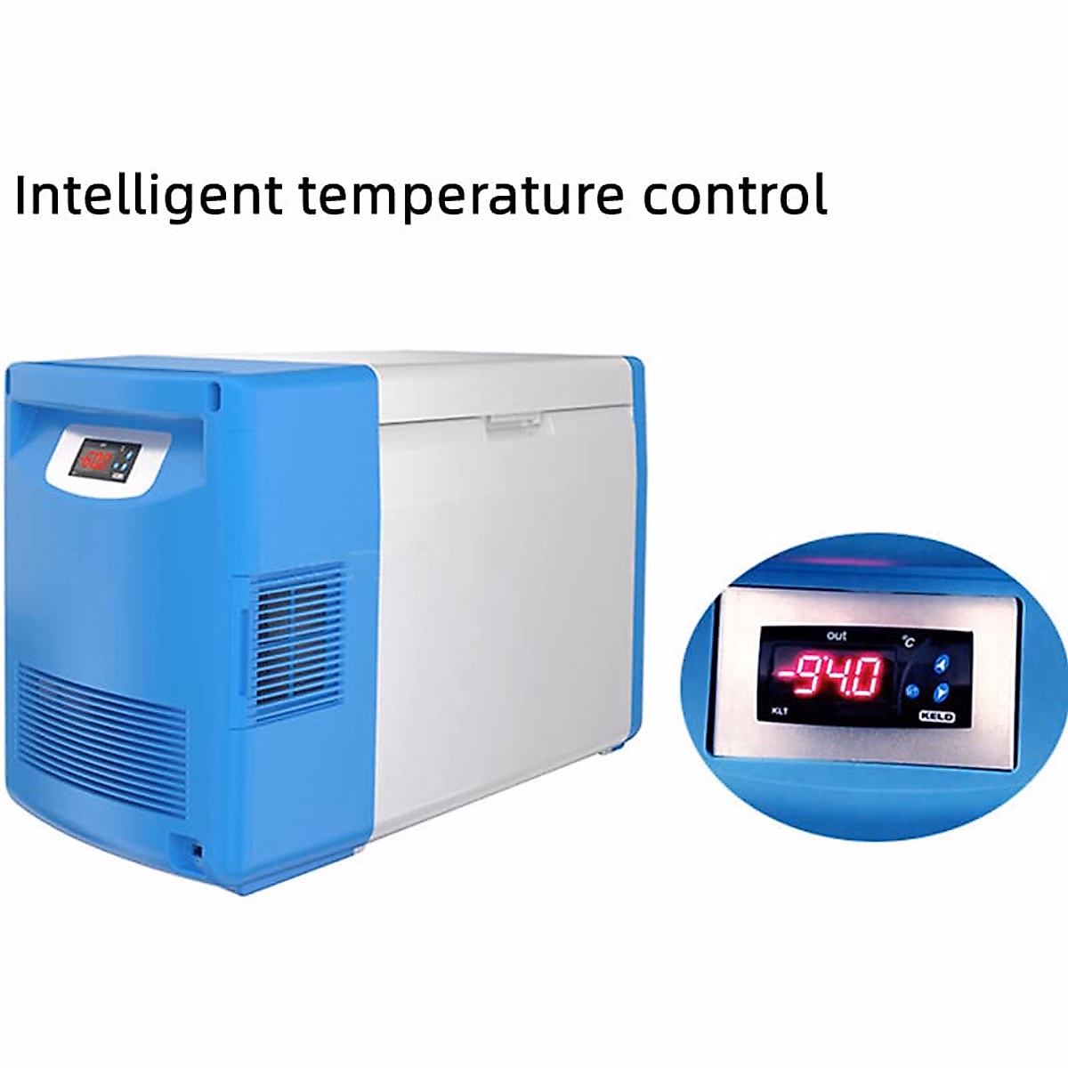 HNRUIDACN 20L Lab Refrigerators Portable Ultra Low Temperature Freezer for Laboratory for Samples Storage Mobile Car Mounted Ultra Low Temperature Freezer
