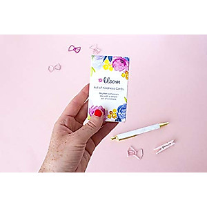 bloom daily planners Act of Kindness Deck - Set of Thirty 2" x 3.5" Cards - Assorted Designs