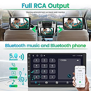 Android 12 [2GB+32GB] Car Radio Compatible for Lexus RX300 RX330 RX350 RX400H 2003-2009, 9 Inch Touch Screen with GPS/FM/WiFi/USB, Support SWC/Wired Carplay Android Auto