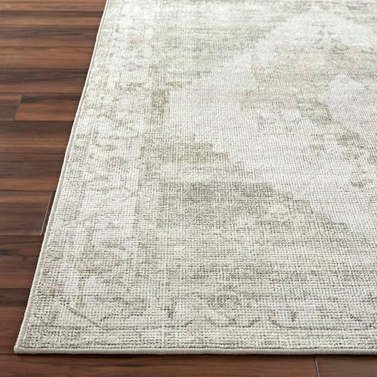 Livabliss x Becki Owens Luca Medallion Area Rug, 5'3" x 7', Olive