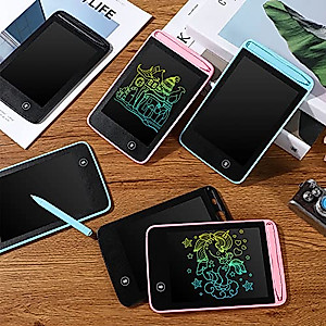 20 Pcs LCD Writing Tablet for Kids 6.5 Inch Colorful Doodle Board LCD Writing Board Kids Portable Electronic Drawing Board Erasable Drawing Pad Reusable Writing Pad for Kid Educational Learning