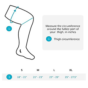 BraceAbility Compression Thigh Sleeve - Men and Women's Copper Leg Support Wrap Brace for Torn or Pulled Hamstring Treatment, Sore Muscle Cramps, Quad Tendinitis Strains, Injury Recovery Relief (M)