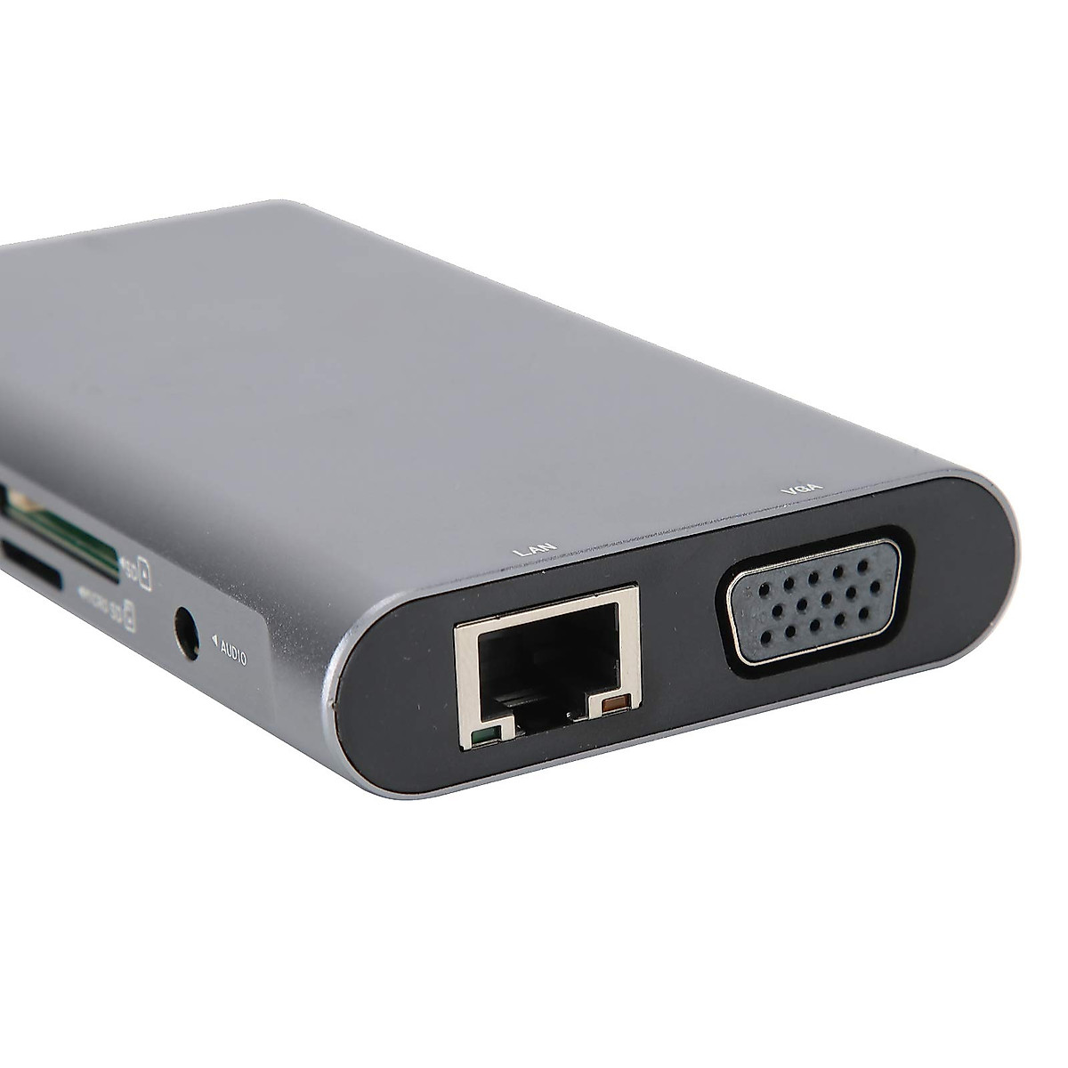 Multifunction Docking Station, Computer Adapter, Type‑C Docking Station, Information Transfer for Computer Home Office