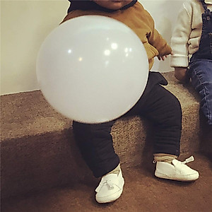 Csfry Infant Toddler Baby Boys Soft Moccasinss Crib Shoes White US4