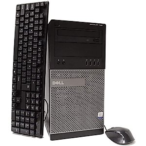 Dell Optiplex 790/990 Tower Desktop Computer (Intel Core i5-2400 3.1GHz,8GB DDR3 RAM,120G SSD+3TB HDD,DVD-ROM,USB WIFI,Windows 10 Pro 64-Bit) (Renewed)