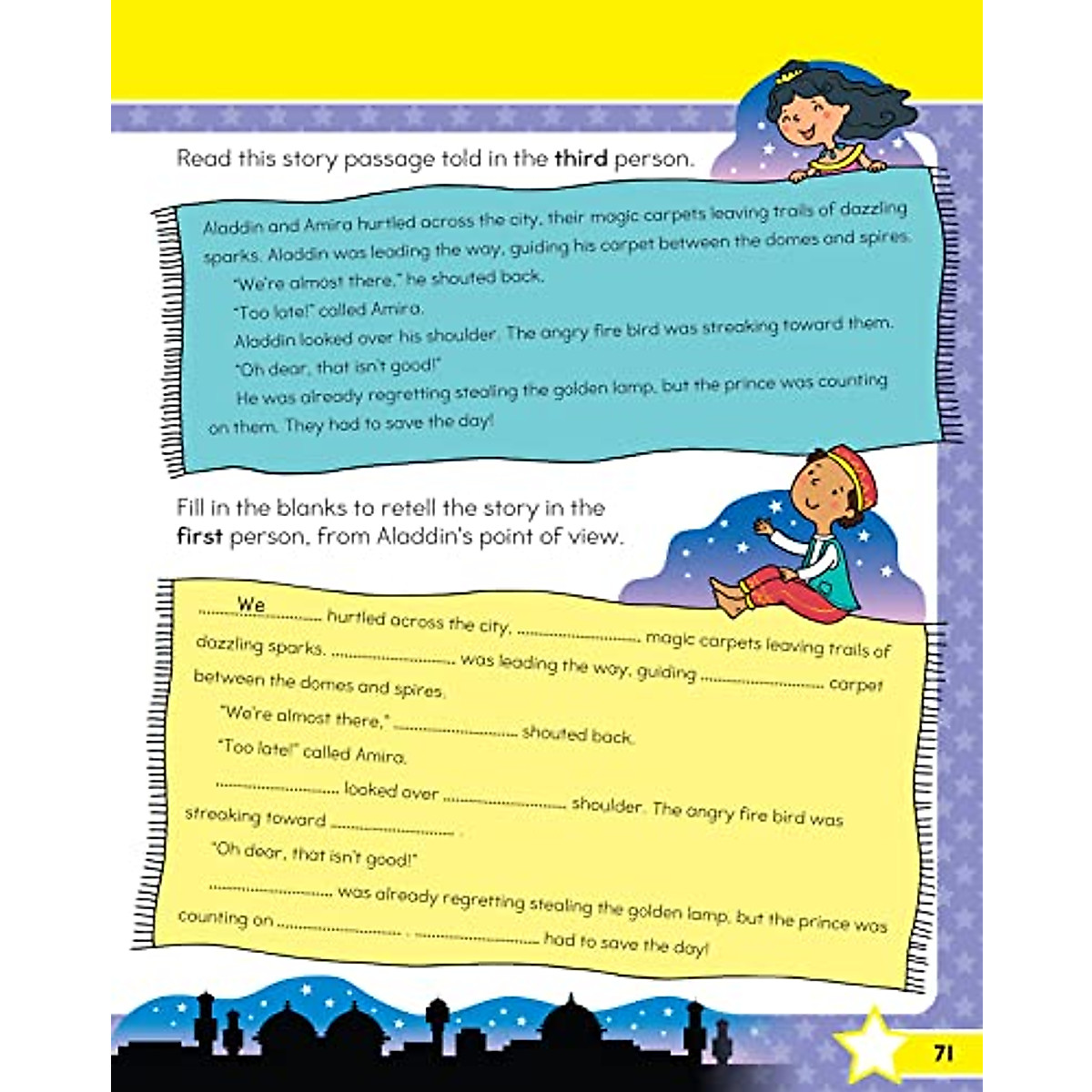 4th Grade BIG Workbook: All Subjects for Kids 9 - 10 includes 220+ Activities, Math, Reading Comprehension, Vocabulary and Language Arts, Writing, Math Skills, Algebra, Fractions, Geometry and More!