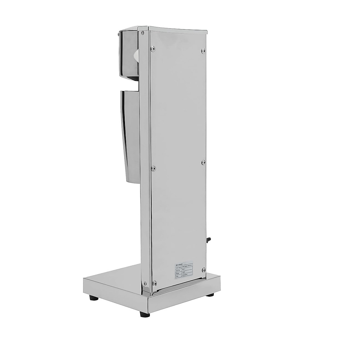 Milkshake Maker 650ml Electric Drink Mixer Commercial Milkshake Blender Stainless Steel 180W 18000RMP Speed Adjustable