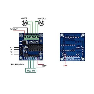 1Pcs L293D motor control shield motor drive expansion board for Arduino motor shield 4 Channel Motor Drive Driver Shield L293D