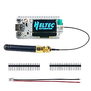 868MHz 915MHz WiFi LoRa 32 V3 Module Development Board Type-C SX1262 Integrated WiFi Bluetooth - ESP32 0.96 inch OLED Display 8MB Flash IOT Lora Dev-Board + Antenna U.FL IPEX to SMA 915MHz