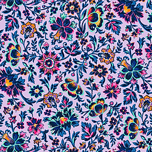 Vera Bradley Women's Recycled Lighten Up ReActive Bag Organizer, Cloud Vine Multi, One Size