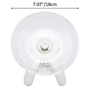 3 in 1 Hamster Water Bottle + Flying Saucer Exercise Wheel for Dwarf Hamster Mouse Rat Hedgehog