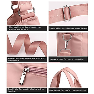 Shoulder Bag Fashion Handbags Lightweight Sling Bag Casual Purse Large Crossbody Bag for Women (Purple)