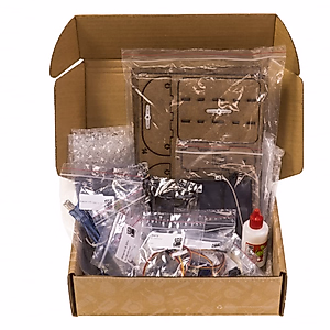 Robotistan - Solar Tracker System Compatible with Arduino - with Electronic Components - Smart Dual Axis Solar Tracker System DIY Educational Sun Tracker Kit