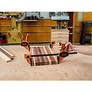 Pony Jorgensen 33406 ISD-3 6-Inch One-Handed Clamp, Orange