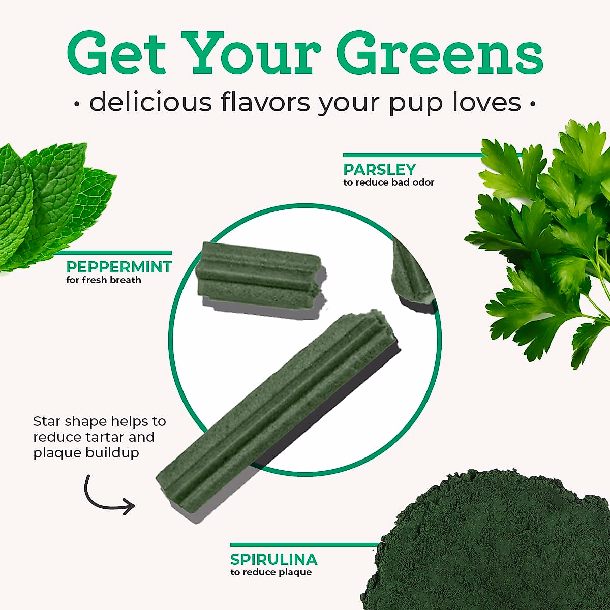 Vetpro Complete Advanced Dental Sticks with Prebiotics, 15 Sticks, Cleans Teeth, Freshens Bad Breath, and Supports Gut Health, Target Tartar and Plaque Build Up, Veterinarian Formulated