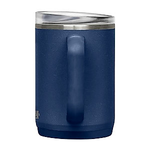 CamelBak Thrive Leak-Proof 16 oz Mug, Insulated Stainless Steel - For travel, coffee, tea, hot beverages - Spill Proof - Cup-holder Compatible, Navy