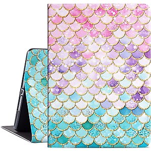 IPad Air 2 Case, IPad 6th Generation Cases 2018, IPad 5th Generation Case 2017, IPad 9.7 inch Case, IPad Air 1 Case Auto Wake/Sleep Adjustable Stand Shockproof Pink
