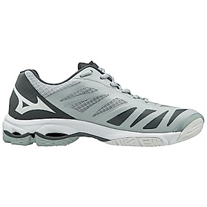 Mizuno Women's Wave Lightning Z5 Volleyball Shoe, grey, 10 B US