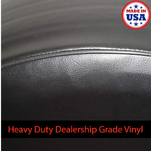 We The People American Flag Spare Tire Cover Black Size 35 Inch