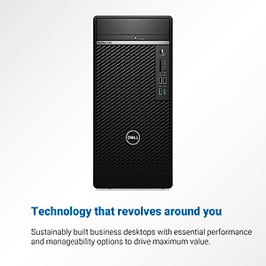 Dell OptiPlex 7000 Series 7090 Tower Business Desktop, Intel Core i7-11700, 32GB RAM, 1TB SSD, DVD-RW, Display Port, Wired Keyboard & Mouse, Wi-Fi, Windows 11 Pro