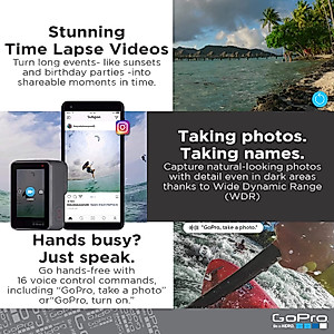 GoPro HERO7 Silver - E-Commerce Packaging - Waterproof Digital Action Camera with Touch Screen 4K HD Video 10MP Photos Live Streaming Stabilization