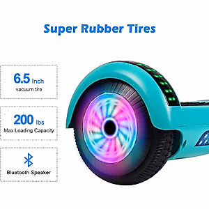 jolege Hoverboard, 6.5" Self Balancing Hoverboard Electric Scooter Hoverboard for Kids