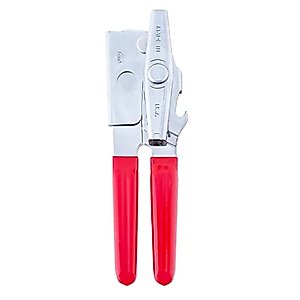 EZ-DUZ-IT Deluxe Can Opener with Red Grips
