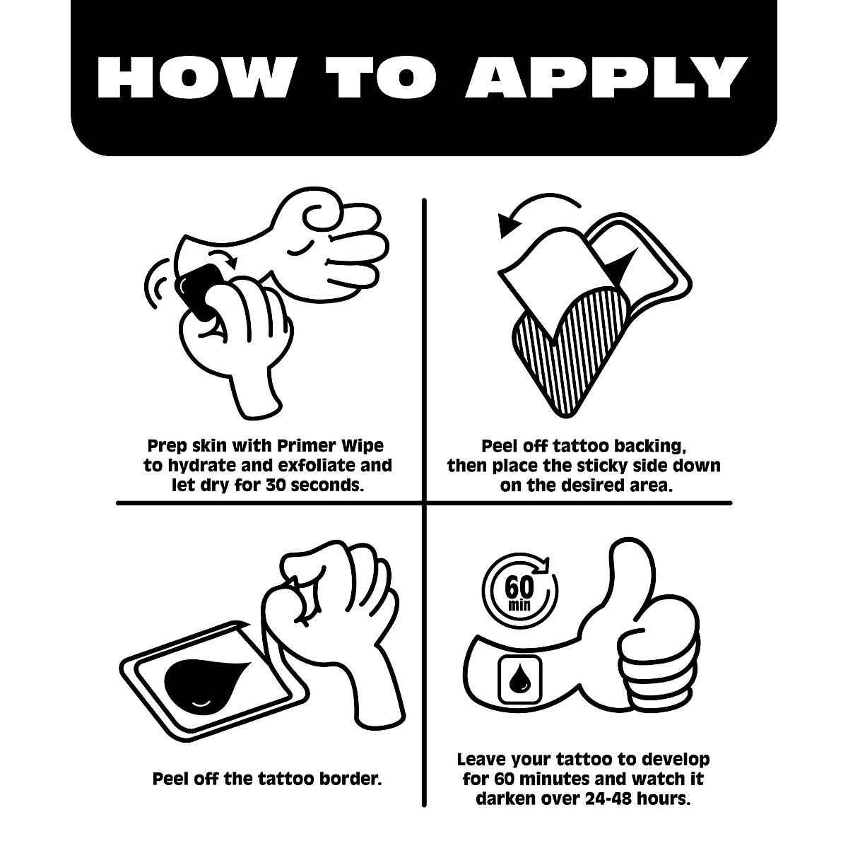 Inkbox Temporary Tattoos, Semi-Permanent Tattoo, One Premium Easy Long Lasting, Water-Resistant Temp Tattoo with For Now Ink - Lasts 1-2 Weeks, Butterfly Tattoo, 3 x 3 in, Fluttery