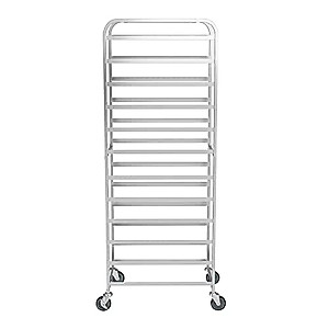 Krollen Industrial 12 Pan End Load Bun / Sheet Pan Rack - Unassembled