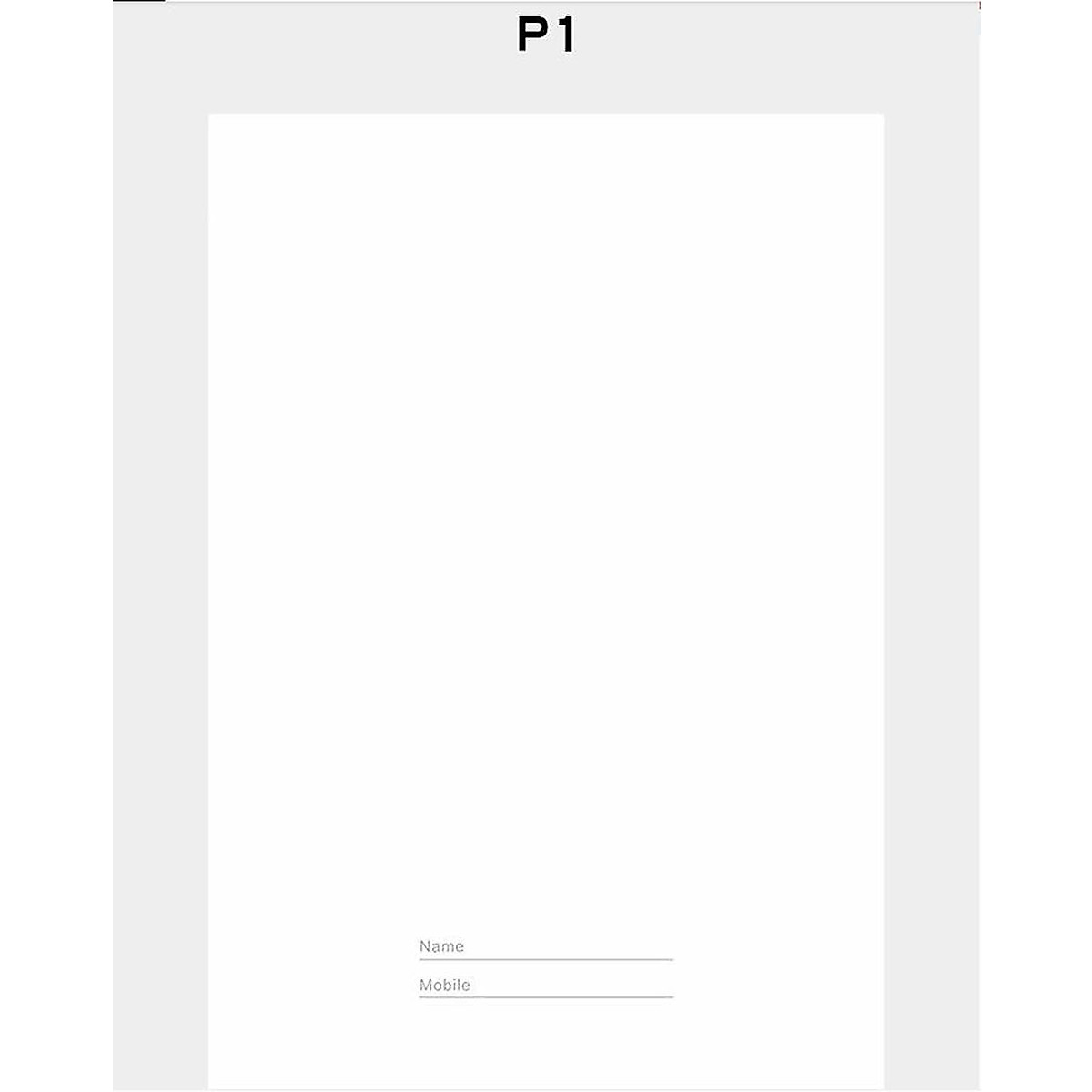 xingtingyu Undated Weekly Planner A5 A6 Time Management Weekly Monthly Schedule Book for Full Year Timeline Agenda Notebook Notepad Pink