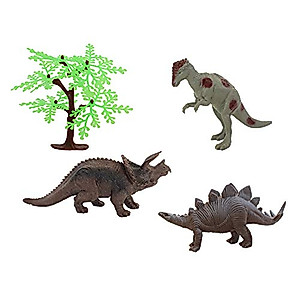 JOYSAE 8 Pack Dinosaur Toys for Kids - Realistic Toy Dinosaurs for Kids Education - Best Gift and Birthday Present