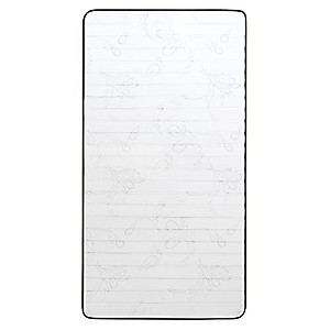 Flash Furniture Capri Comfortable Sleep 8 Inch CertiPUR-US Certified Spring Foam Hybrid Mattress, Twin Mattress in a Box