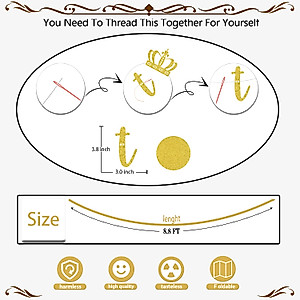 It's Time to Fiesta Banner, Wedding Engagement Birthday Bachelorette Party Decorations, Mexican Fiesta Theme Cactus Bridal Shower Party Decors, Cinco De Mayo Party Supplies Gold&Green Glitter