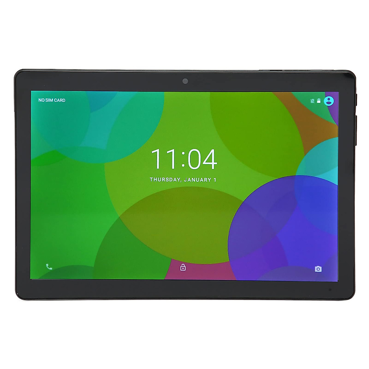 10in Tablet, 100‑240V 4G Calling Tablet IPS Large Screen for 11 5G WiFi 4GB RAM 256GB ROM for Office (US Plug)