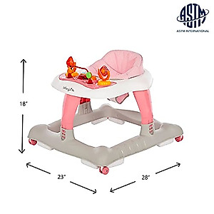 Dream On Me, Explorer Baby Walker, Pebble Grey