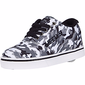 HEELYS Boy's Pro 20 Prints (Little Kid/Big Kid/Adult) Charcoal/Grey/Camo 2 Little Kid M
