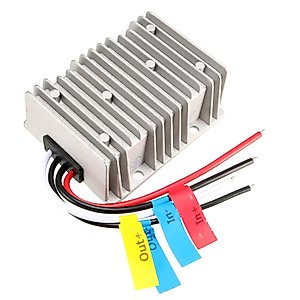 uxcell Voltage Converter Regulator DC/DC DC 24V Step-Up to DC 48V 10A 480W Power Boost Transformer Waterproof