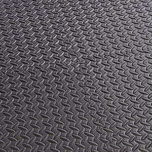 Signature Fitness Puzzle Exercise Mat with EVA Foam Interlocking Tiles for MMA, Exercise, Gymnastics and Home Gym Protective Flooring, 3/4" Thick, 96 Square Feet, Black