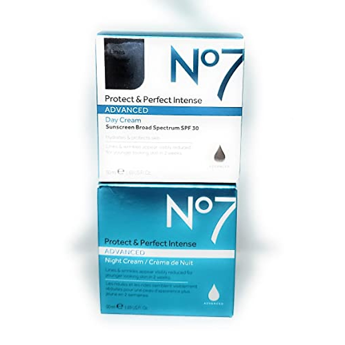 No7 Protect & Perfect Intense Day Cream + Protect & Perfect Intense Night Cream Advanced