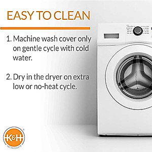 K&H PET PRODUCTS Elevated Cozy Cot Classy Gray Medium 24 Inches