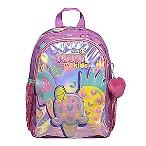 Totto Shaky S Backpack, Pink (Pink), One Size, Pink (Pink), One Size