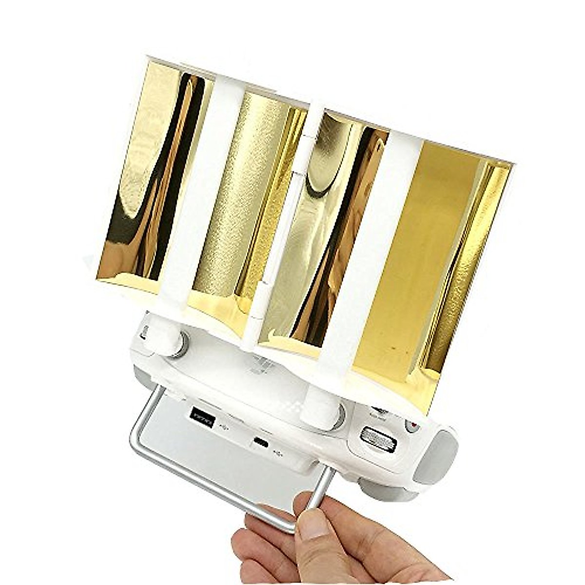 Hooshion Folding Antenna Signal Range Booster Signal Range Extender for DJI Phantom 3 Pro Advanced Standard/Phantom4 4Pro 4Pro+ Advanced Advanced+/Inspire 1 Controller