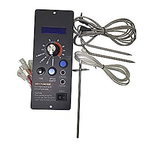 Digital Thermostat Kit Replacement for Camp Chef Wood Pellet with Dual Meat Probe